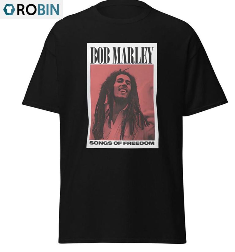 Bob Marley Shirt, Vintage Long Sleeve - RobinPlaceFabrics