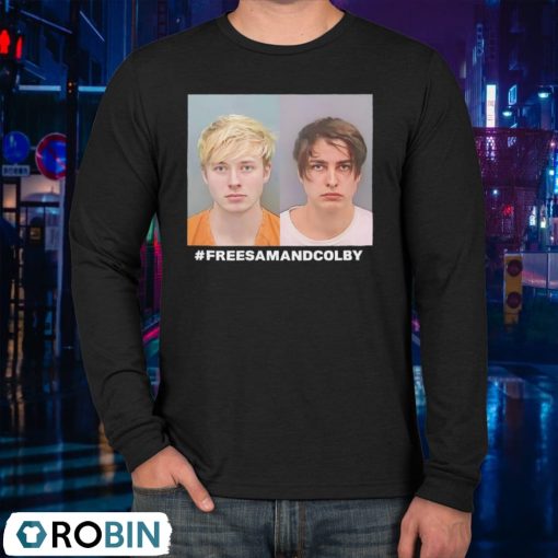Free Sam And Cobly Mugshot Shirt - RobinPlaceFabrics