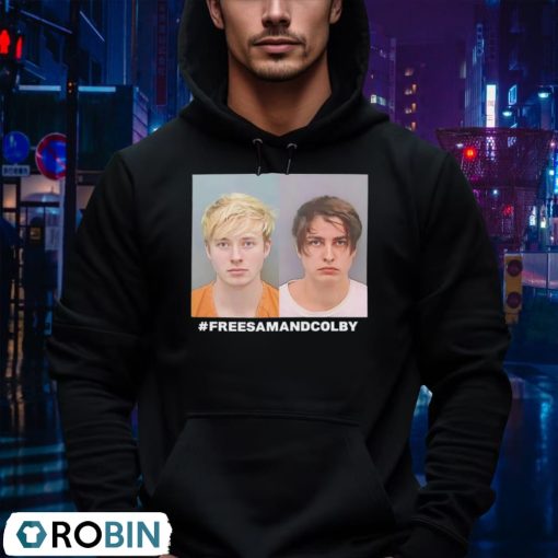Free Sam And Cobly Mugshot Shirt - RobinPlaceFabrics