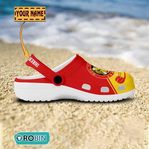 SCL Tigers Crocs Shoes - RobinPlaceFabrics