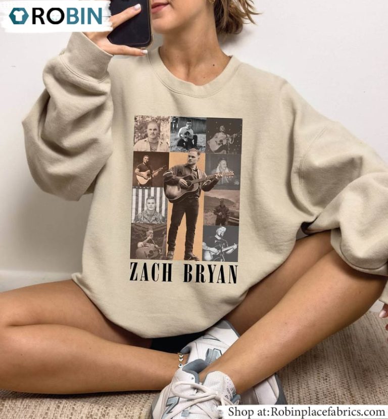 Zach Bryan Tour Shirt, Zach Bryan Crewneck Unisex Hoodie ...