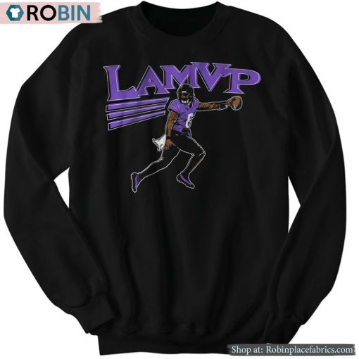 Official Lamar Jackson Mvp Shirt - RobinPlaceFabrics