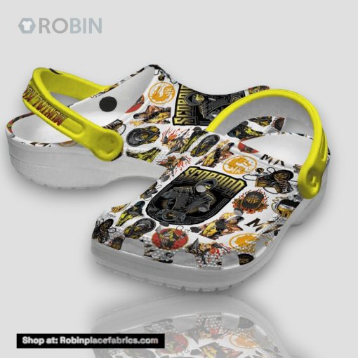 Scorpion Mortal Kombat 3d Printed Classic Crocs - RobinPlaceFabrics