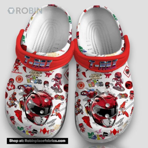T Rex Power Ranger 3d Printed Classic Crocs - RobinPlaceFabrics