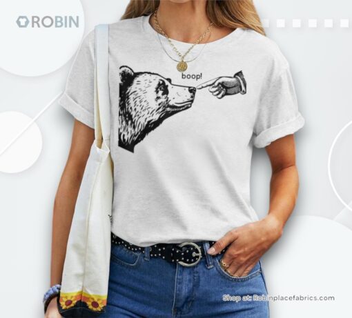 Boop Bear Unisex Shirt - RobinPlaceFabrics