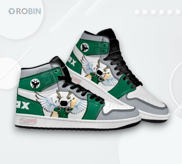 Stickmasterluke Jordan 1 High - Gamer Custom Sneakers - RobinPlaceFabrics