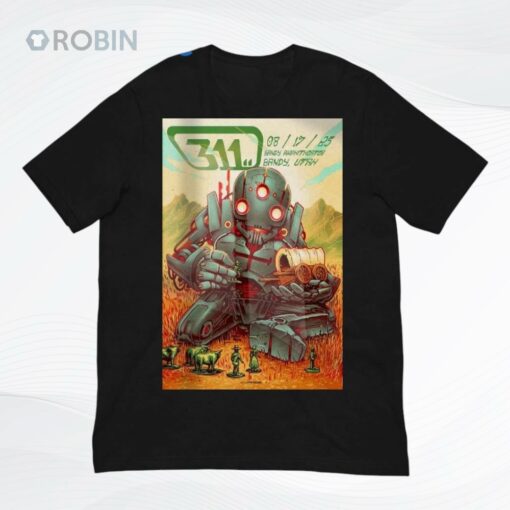 311 Band Aug 17 2025 Sandy Amphitheater Sandy, UT Poster Shirt ...