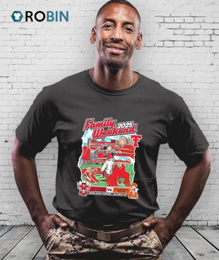 Texas Tech Vs. Oklahoma State 2025 Family Day Gameday Shirt - RobinPlaceFabrics