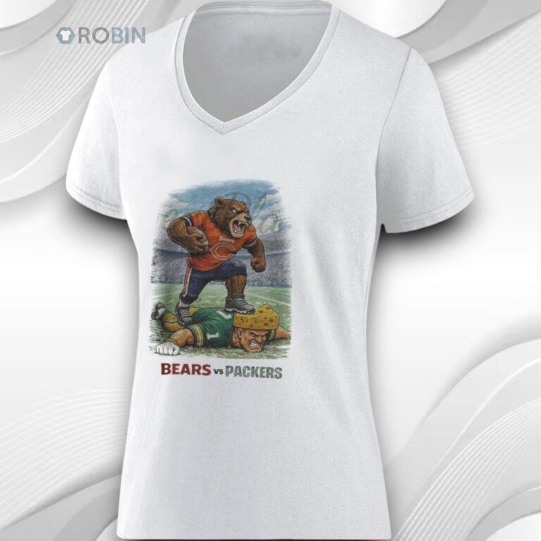 Chicago Bears Vs. Green Bay Packers Rivalries Football Mascot Shirt ...