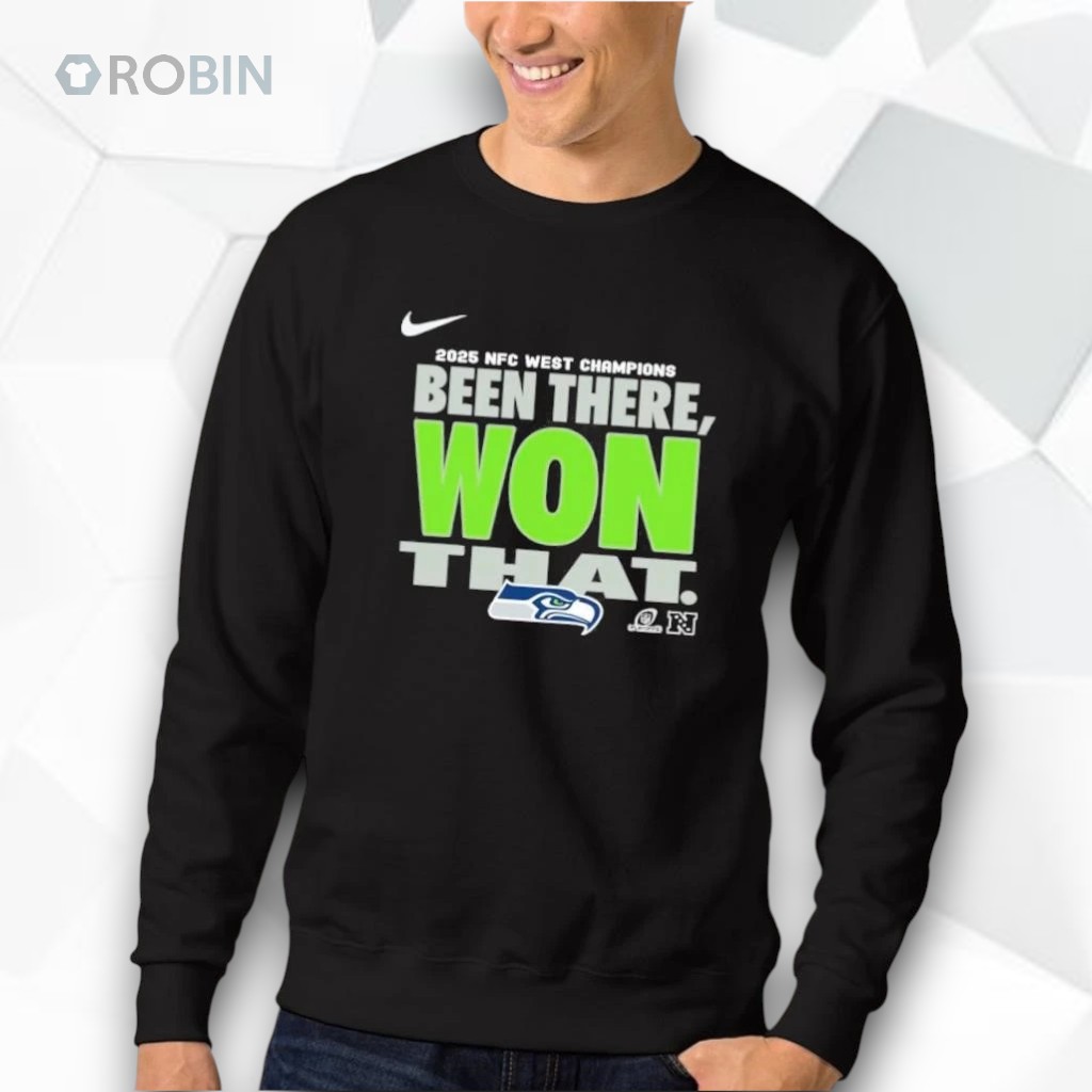 Seattle Seahawks Nike 2025 NFC West Division Champions Locker Room ...