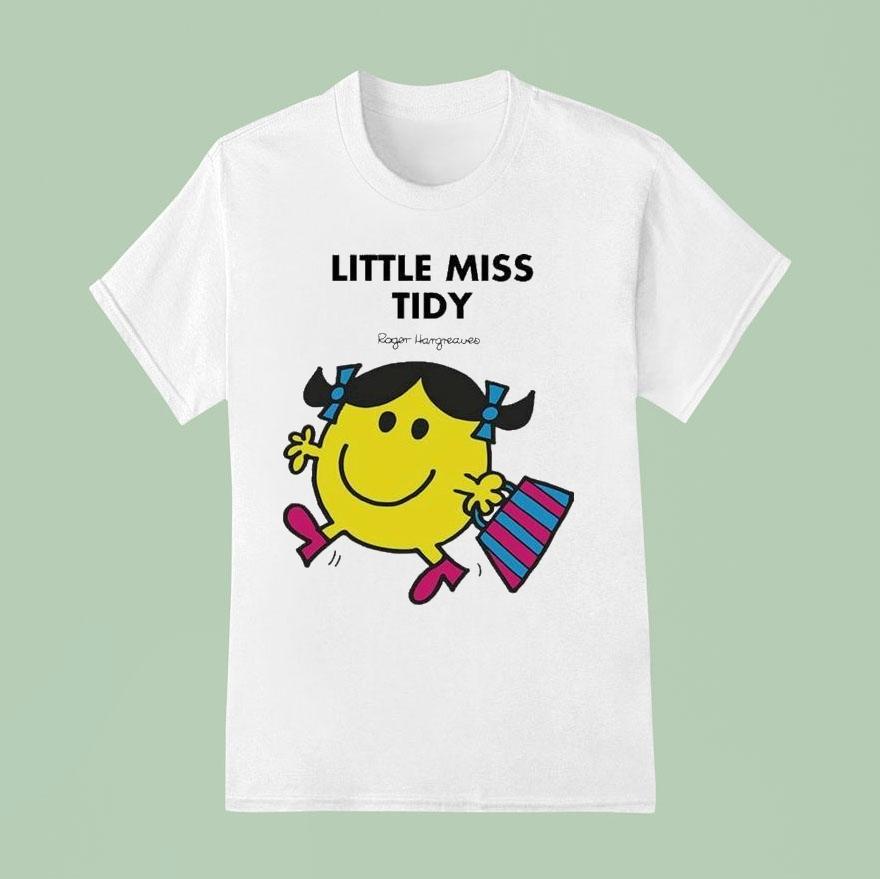 Mr. Men Little Miss Little Miss Tidy Shirt - RobinPlaceFabrics