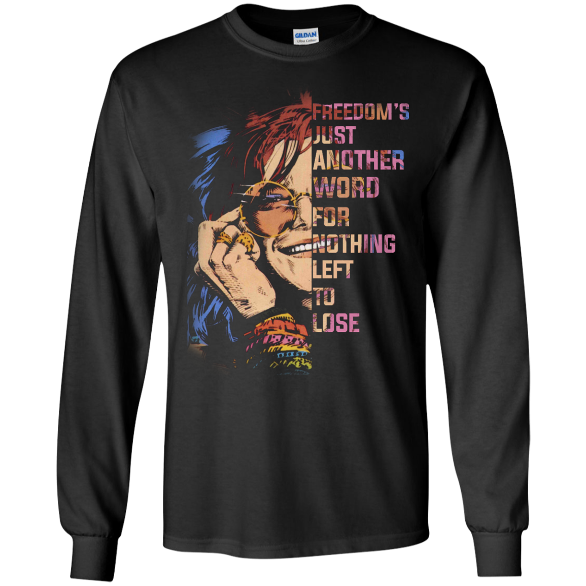 Janis Joplin Shirt Freedom s Just Another Word For Nothing Left To
